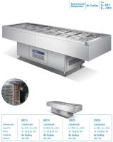 China 50-60Hz Commercial Pizza Prep Tables , Multiscene Pizza Preparation Refrigerator for sale