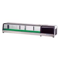 China 100L Sushi Pizza Prep Refrigerator Glass Material Static Cooling for sale