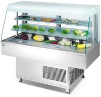 China Multideck 800W Salad Display Refrigerator Commercial Use Multiscene for sale