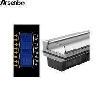 China 220V 50HZ Food Commercial Supermarket Refrigerator Stainless Steel Material for sale
