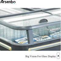 China Multiscene Open Top Display Freezer Anticorrosive 220V Durable for sale