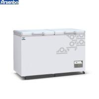 China Seafood 350L Supermarket Display Freezer Anticorrosive Dual Zone for sale