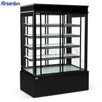 China Stainless Steel 768W Dessert Display Fridge , Multipurpose Cake Showcase Refrigerator for sale