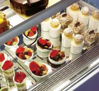 China Stainless Steel 768W Dessert Display Fridge , Multipurpose Cake Showcase Refrigerator for sale