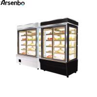 China SUS304/201 Cake Display Refrigerator Multipurpose White Black Color for sale