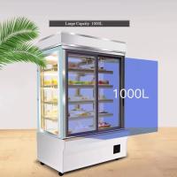 China SUS304/201 Cake Display Refrigerator Multipurpose White Black Color for sale