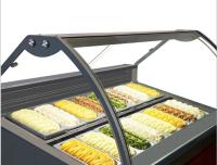 China Anticorrosive 110L Table Top Ice Cream Display Cabinet Freestanding for sale