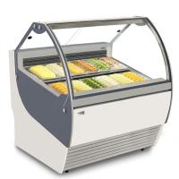China Countertop Gelato Ice Cream Display Freezer Multiscene Antiwear Portable for sale