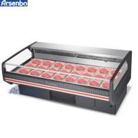 China Stainless Steel Deli Display Cooler Countertop 580W Practical for sale