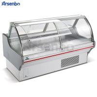 China Supermarket Deli Display Cooler Practical Antiwear For Hot And Cold Food for sale