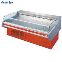 China Supermarket Deli Display Cooler Practical Antiwear For Hot And Cold Food for sale