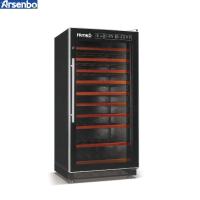 China 66-84 Bottles Red Wine Cooler Refrigerator Soundless Electric Powered for sale