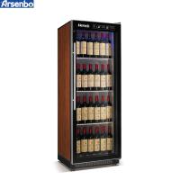 China Elegant Upright Thermoelectric Wine Cooler Fridge Practical 90 Bottle for sale
