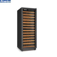 China Elegant Upright Thermoelectric Wine Cooler Fridge Practical 90 Bottle for sale