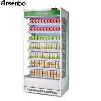 China Supermarket Multideck Open Chiller Double Temp Stainless Steel Material for sale