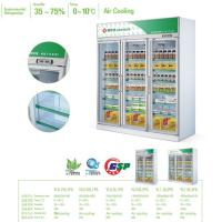 China SUS304/201 Commercial Supermarket Refrigerator 1600L Double Temperature for sale