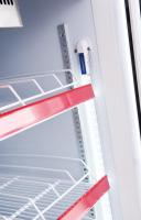 China 520W LED Commercial Supermarket Refrigerator 1200L With Three Glass Door for sale
