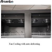 China Arsenbo Display Commercial Fridge , Multipurpose Upright Display Freezer for sale