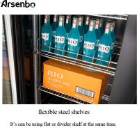 China Arsenbo Display Commercial Fridge , Multipurpose Upright Display Freezer for sale