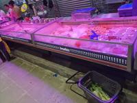 China Commercial Meat Deli Display Cooler Refrigerator Split Type Freestanding for sale