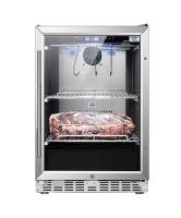 China SS201 54L Wine Cooler Refrigerator Anticorrosive With Blue Light for sale