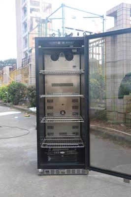 China Multiscene Dry Aged Meat Refrigerator stainless steel 2 layers for sale