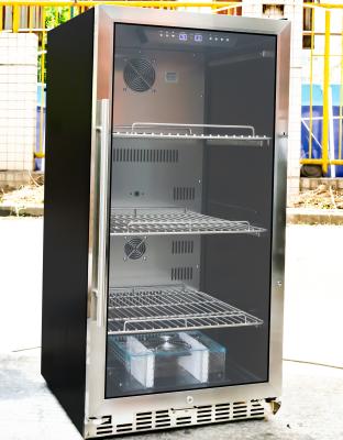 China 5 Layers Antiwear Wine Cooler Refrigerator 240L Corrosion Resistant for sale