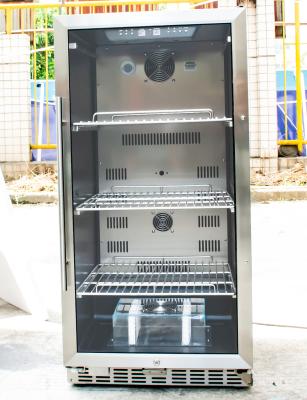 China 5 Layers Antiwear Wine Cooler Refrigerator 240L Corrosion Resistant for sale