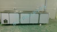 China 220V 50HZ Commercial Restaurant Refrigerator Undercounter Stainless Steel for sale