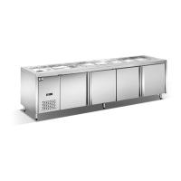 China 220V 50HZ Counter Freezer Commercial , 1130L Under Counter Catering Fridge for sale