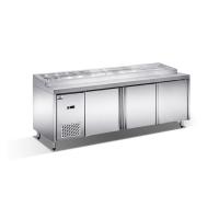 China Large High Efficiency Commercial Supermarket Refrigerator R22 White Color for sale
