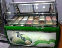 China 50Hz 220V Ice Cream Cabinet Display , Multipurpose Gelato Showcase Freezer for sale