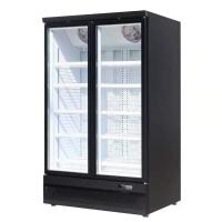 China Double Door Commercial Restaurant Refrigerator 1350W Anti Collision for sale
