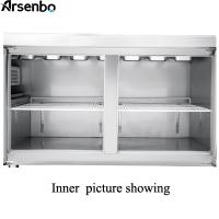 China SS304 Countertop Pizza Prep Refrigerator Station 210W Antiwear for sale