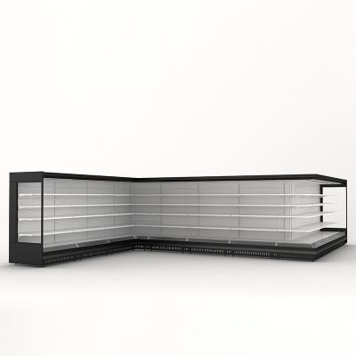 China Arsenbo 50HZ Open Front Display Chiller , Antiwear Large Shop Display Fridge for sale