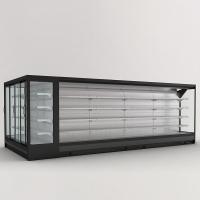 China ISO 220V Open Chiller Supermarket Showcase , Anticorrosive Open Front Display Fridge for sale