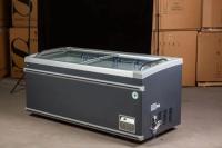 China Arsenbo Island Display Freezer Chest Style Digital Control R290 400L for sale