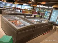 China 470W 450L Horizontal Chest Freezer Under Counter Combined Static cooling for sale