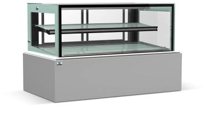 China Large Commercial Supermarket Refrigerator With Lock 150W Power for sale