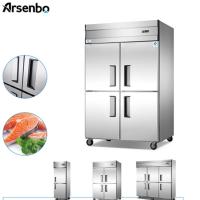 China ISO Restaurant Kitchen Fridge Freezer Refrigerator Corrosion Resistant for sale