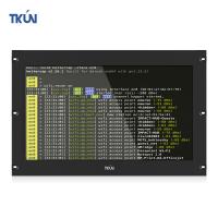 China 18.5 Inch Industrial CNC Drone HD LCD Monitor Rack-mounted Outdoor High-brightness Touch Display TK185WUGA for sale