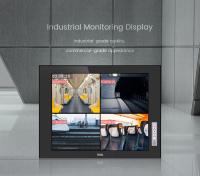 China 17/19 Inch Industrial Outdoor High-Brightness Touch Screen Front Button Monitor Embedded Installation Display Manufactur for sale