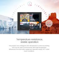 China 17/19 Inch Industrial Outdoor High-Brightness Touch Screen Front Button Monitor Embedded Installation Display Manufactur for sale