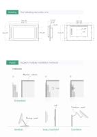 China TKUN 15.6 Inch Industrial Monitor Overhead Mounting High Brightness EMC/CE Display TK156WUGA for sale