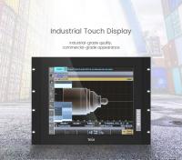 China 17 Inches Auminum Alloy Panel Type Industrial Touch Display Medical Numerical Control Aviation Equipment Monitor TK170XG for sale