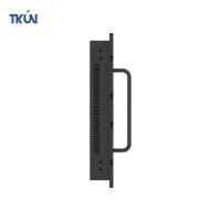 China 15-inch Embedded Installation Display Aluminum Panel Rackmount Industrial High-end Touch Screen Monitor TK150XGA for sale