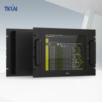 China 15-inch Embedded Installation Display Aluminum Panel Rackmount Industrial High-end Touch Screen Monitor TK150XGA for sale