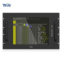 China 15-inch Embedded Installation Display Aluminum Panel Rackmount Industrial High-end Touch Screen Monitor TK150XGA for sale