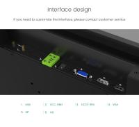 China 15-inch Embedded Installation Display Aluminum Panel Rackmount Industrial High-end Touch Screen Monitor TK150XGA for sale