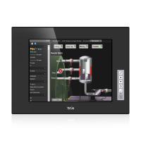 China 12 Inch Outdoor Sunlight High Brightness 1000cd/㎡ Resistive Touch Industrial Monitor CNC Equipment Display V121VGA for sale